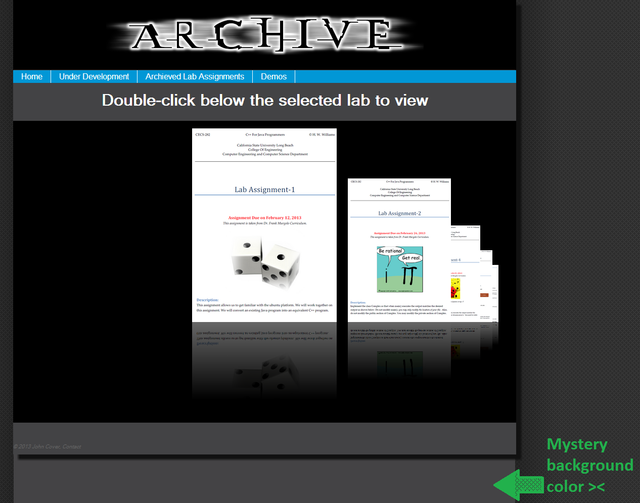 Issue locating element/background color : r/csshelp