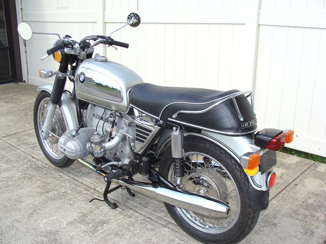 4006296 '73 R75-5 LWB, Silv... SOLD.....1973 BMW R75/5 LWB, Silver ...