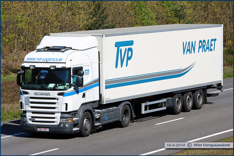 TVP (Transport Van Praet) - Eppegem (B) - Transportfotos.nl