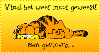 mooi geweest+gevloerd+garfield.gif Afbeelding