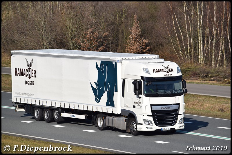 Hamacher Logistik GmbH - Gronau (D) - Transportfotos.nl