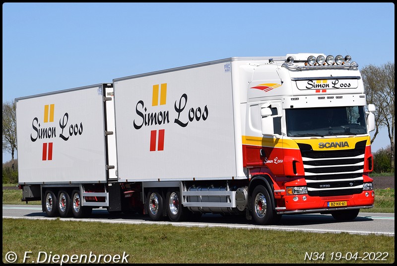 BZ-HX-61 Scania R730 Simon Loos-BorderMaker.jpg Picture - Rijdende auto ...