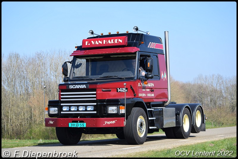 BJ-14-BL Scania T142 F van Haren Druten-BorderMake Picture - OCV ...
