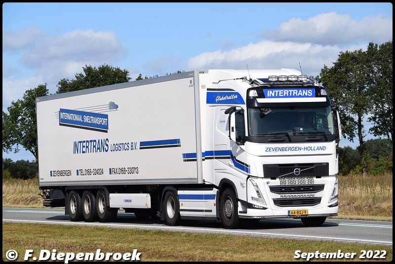 64-BSJ-9 Volvo FH5 Intertans-BorderMaker.jpg Picture - Rijdende auto's 2022
