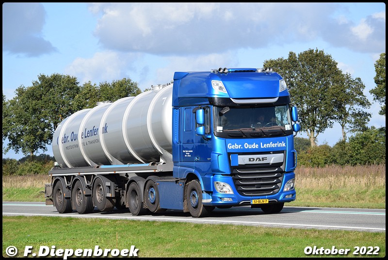 51-BLN-7 DAF 106 Oude Lenferink-BorderMaker.jpg Picture - Rijdende auto ...
