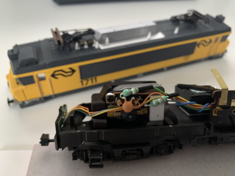 Micromotor klokankermotor ombouwsets voor Märklin Modellen