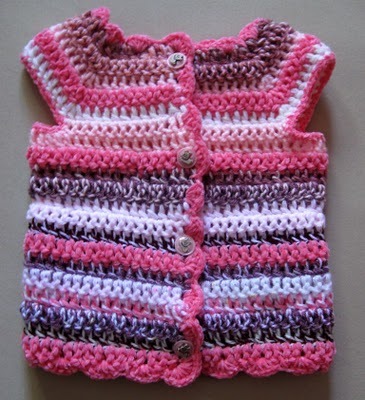 Veste crosetate pentru copii - V - Lucrusoare crosetate pentru copii ...