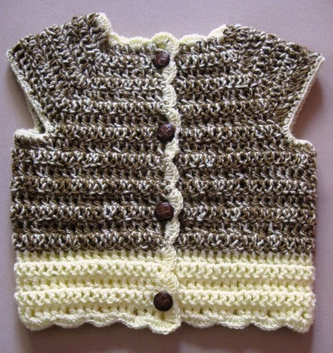 Veste crosetate pentru copii - V - Lucrusoare crosetate pentru copii ...