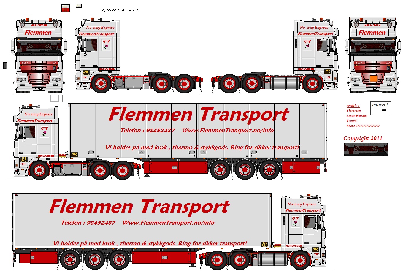 Daf XF 95 Super Space Cab Semiferdiguyghjpo.jpg Picture