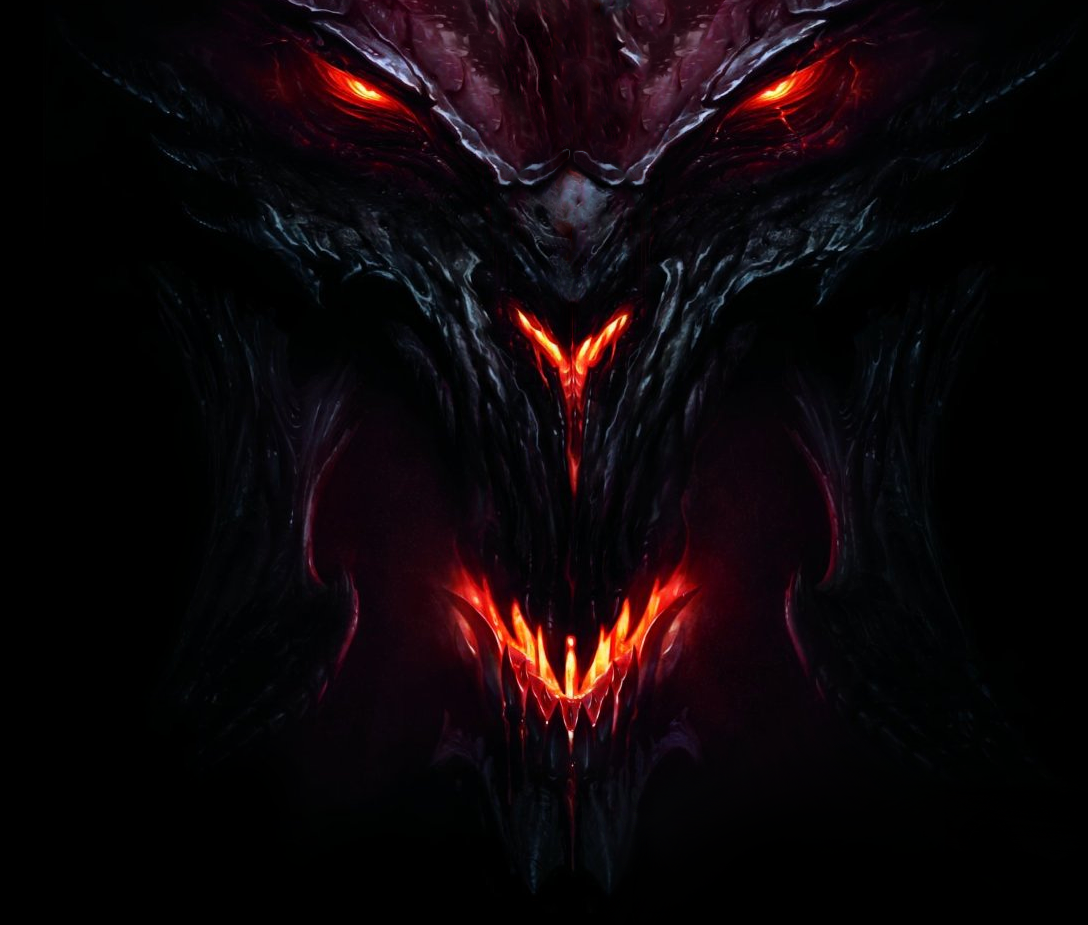 Bored late at night, might as well make wallpaper right? : r/Diablo