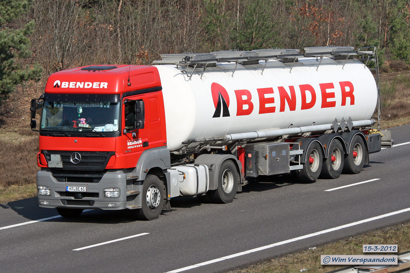 Bender, Spedition - Krefeld (D) - Transportfotos.nl
