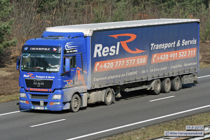 Resl Transport & Servis - Náchod (CZ) - Transportfotos.nl