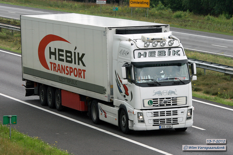 Hebík Transport - Týn nad Vltavou (CZ) - Transportfotos.nl